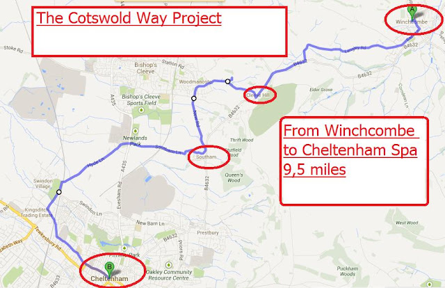 FROM PRETTY WINCHCOMBE TO CHELTENHAM SPA- THE COTSWOLD WAY PROJECT ...