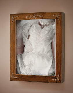 What's new At Frame By Frame: Custom frame that wedding dress