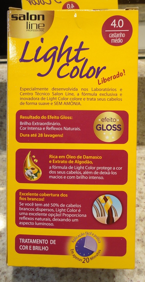 Um pouco de muito: SALON LINE LIGHT COLOR – coloração sem amônia