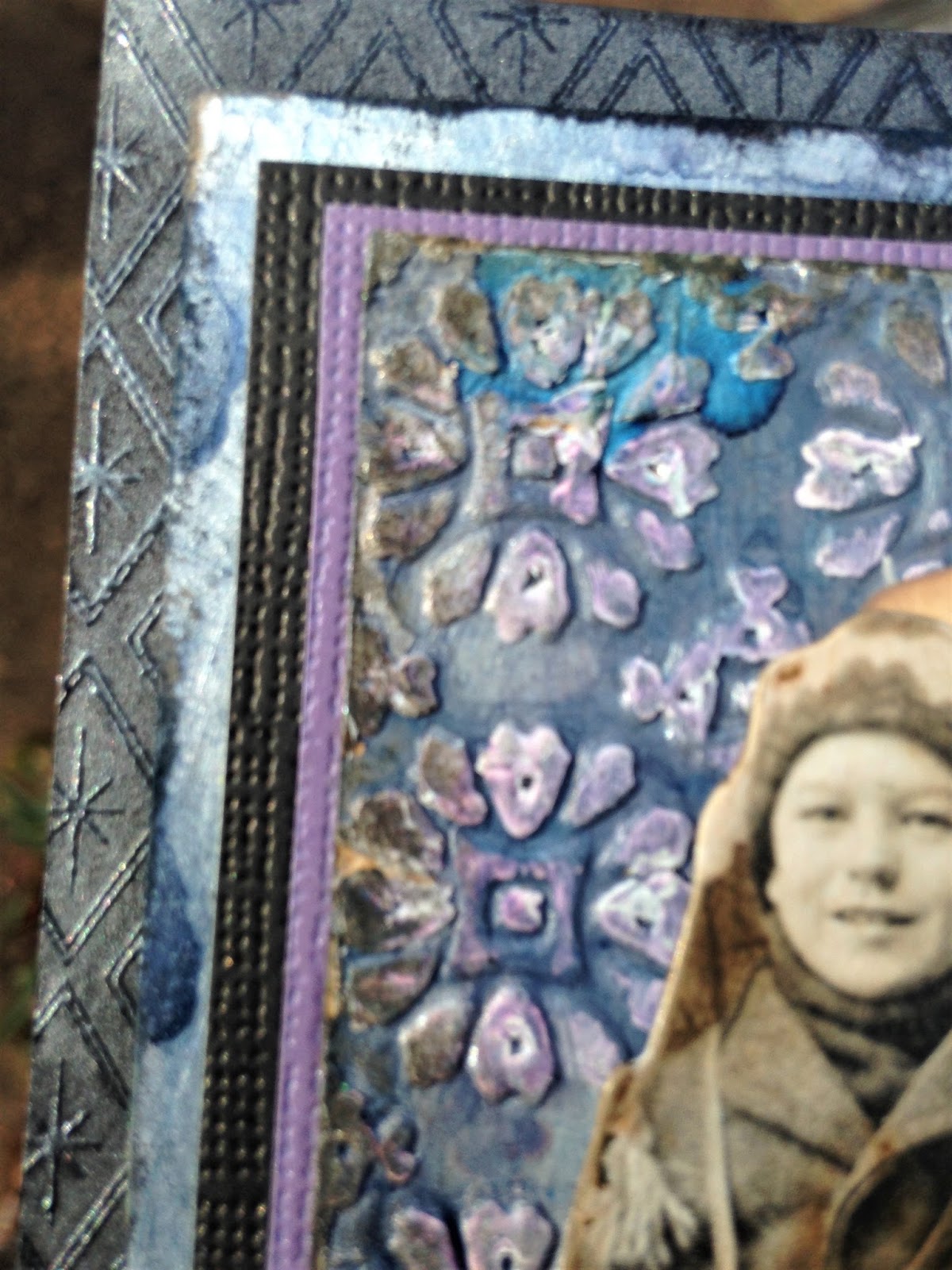 TFJB Challenge Blog: Saturday Step by Step - Embossing With Distress ...