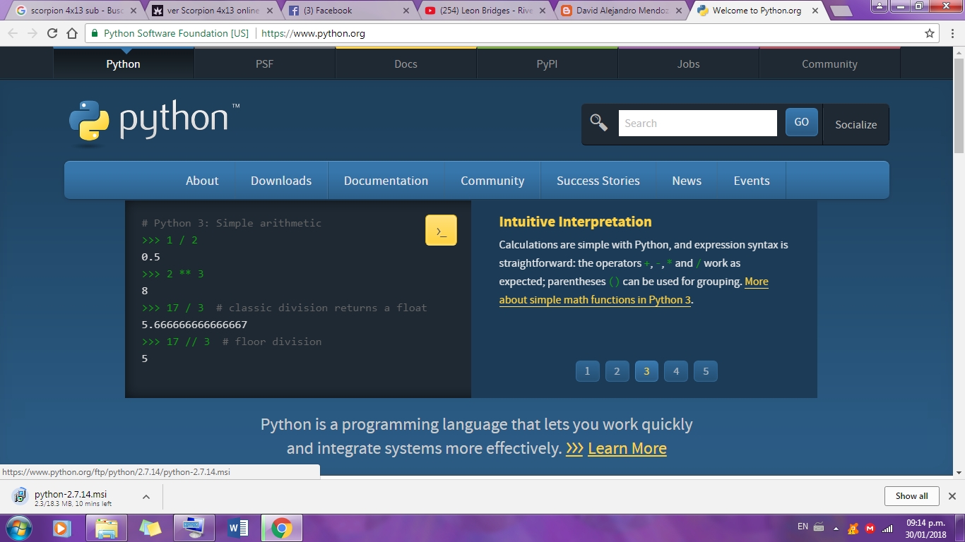 Instalacion de Python y Pycharm