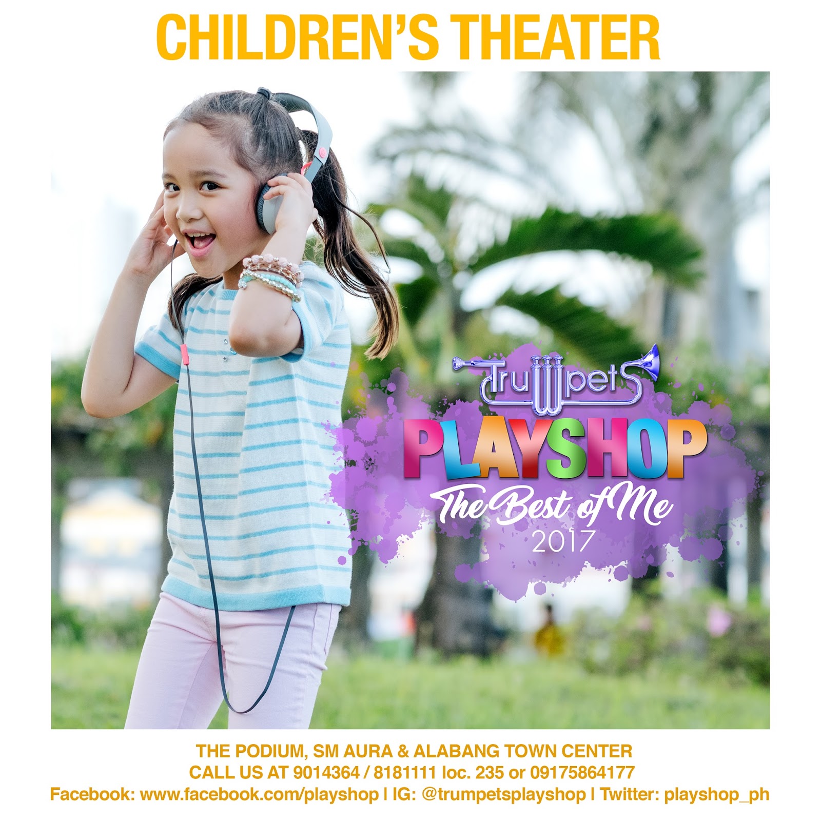 #TheaterPH - Summer Fun with Trumpets Playshop!
