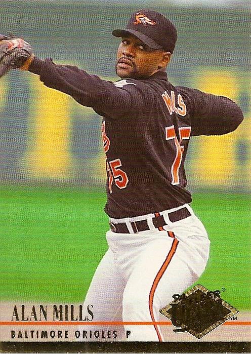 Orioles Card "O" the Day: Alan Mills, 1994 Fleer Ultra #5