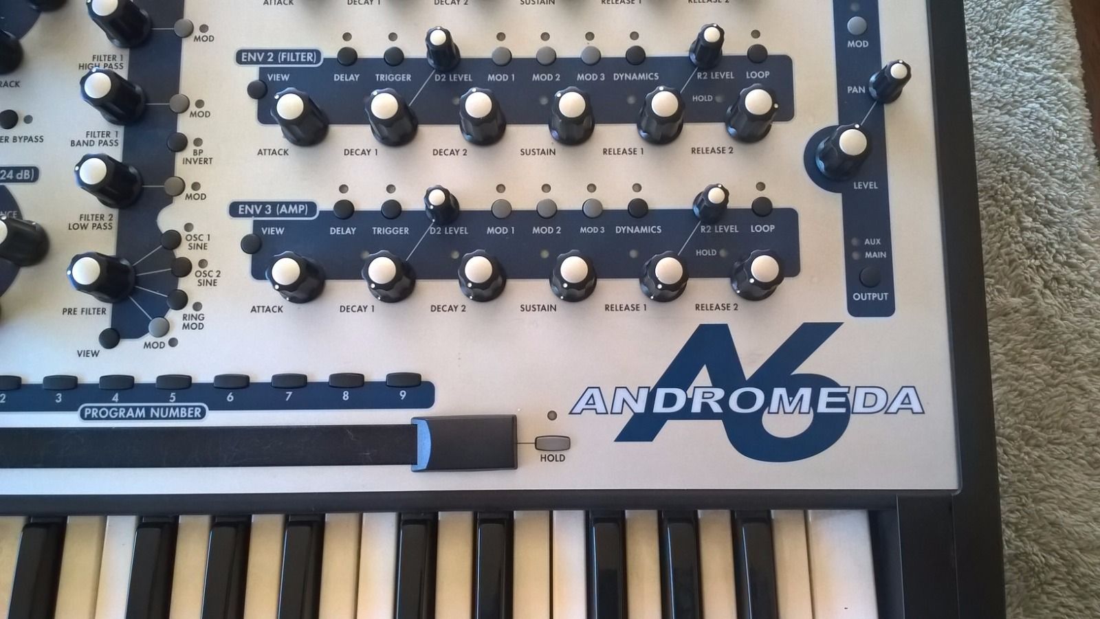 MATRIXSYNTH: Alesis A6 Andromeda Keyboard Synthesizer