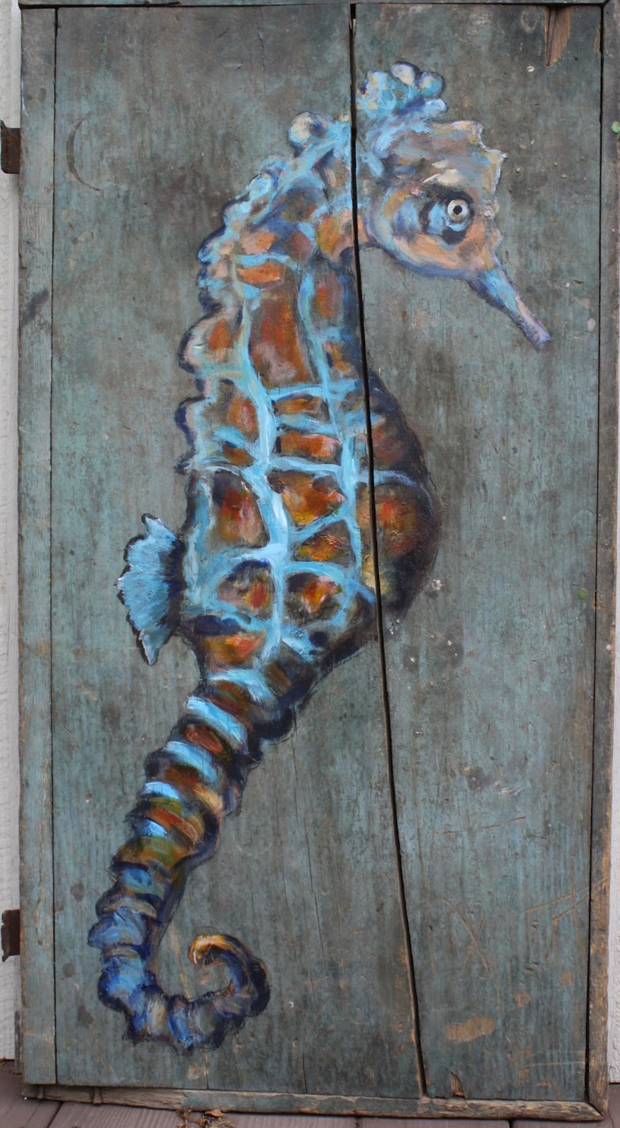 SHELLY BROUGHTON ART: Sea Creature Paintings