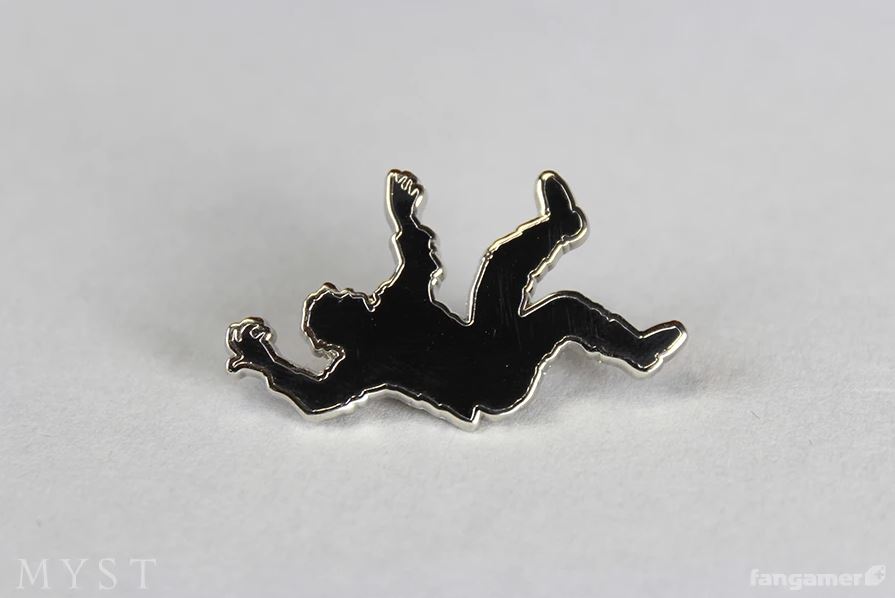 Super Punch: Myst "falling guy" pin