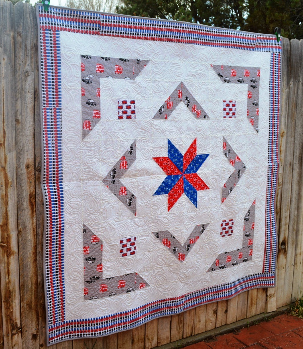 Happy Quilting: The Royal Star Quilt - A Tutorial
