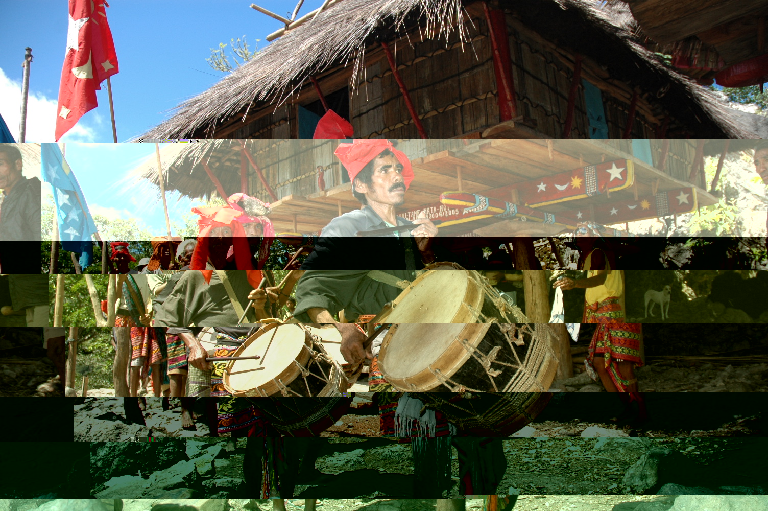 Penyelesuruan Arsitektur Timor Leste: proses membangun rumah adat Timor ...