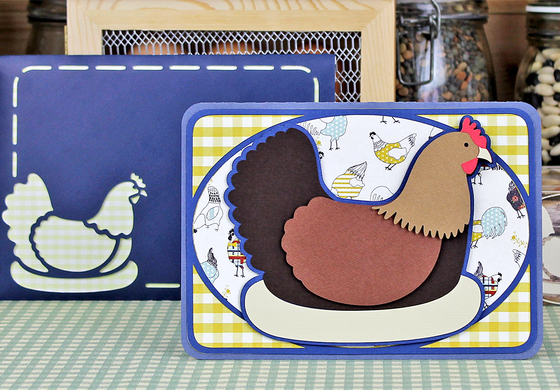 Paper Craft Creations: Nature's Bounty Chicken/Hen Cards