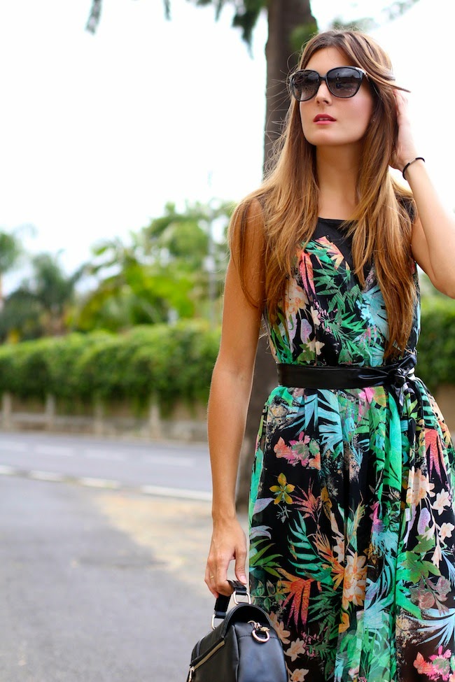 Marilyn's Closet - FASHION BLOG: Tropical dress