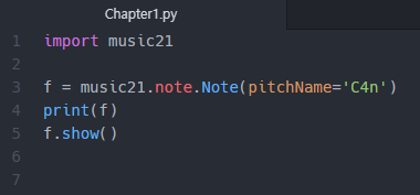 Python music21.note.Note():별빛 연구소(Starlight Lab)