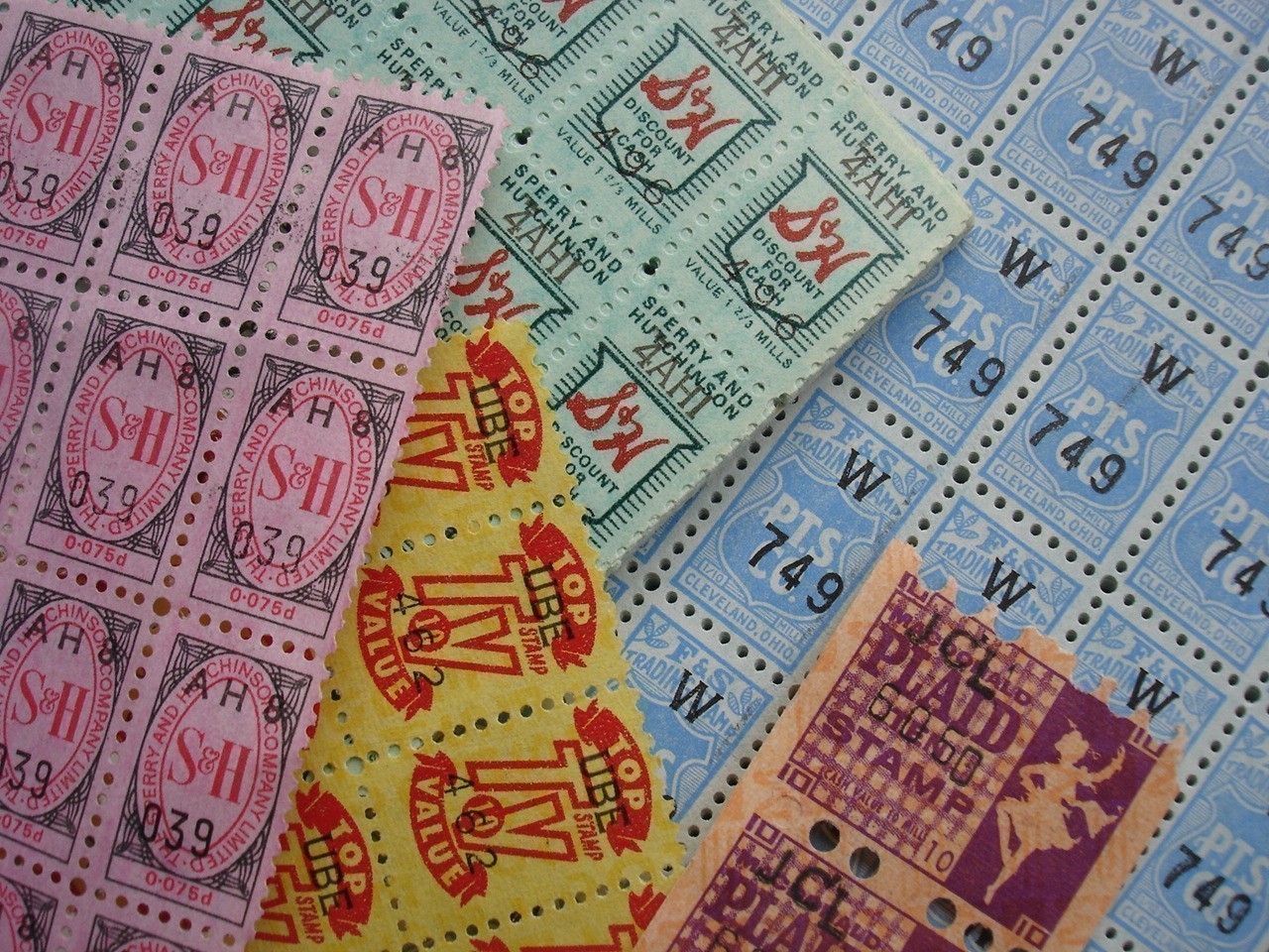 Trading Stamps--- Mama saved Green Stamps for years to get all kinds of ...