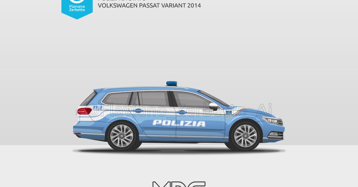 KombiT1: Volkswagen Passat Variant 2014 - Polizia di Stato