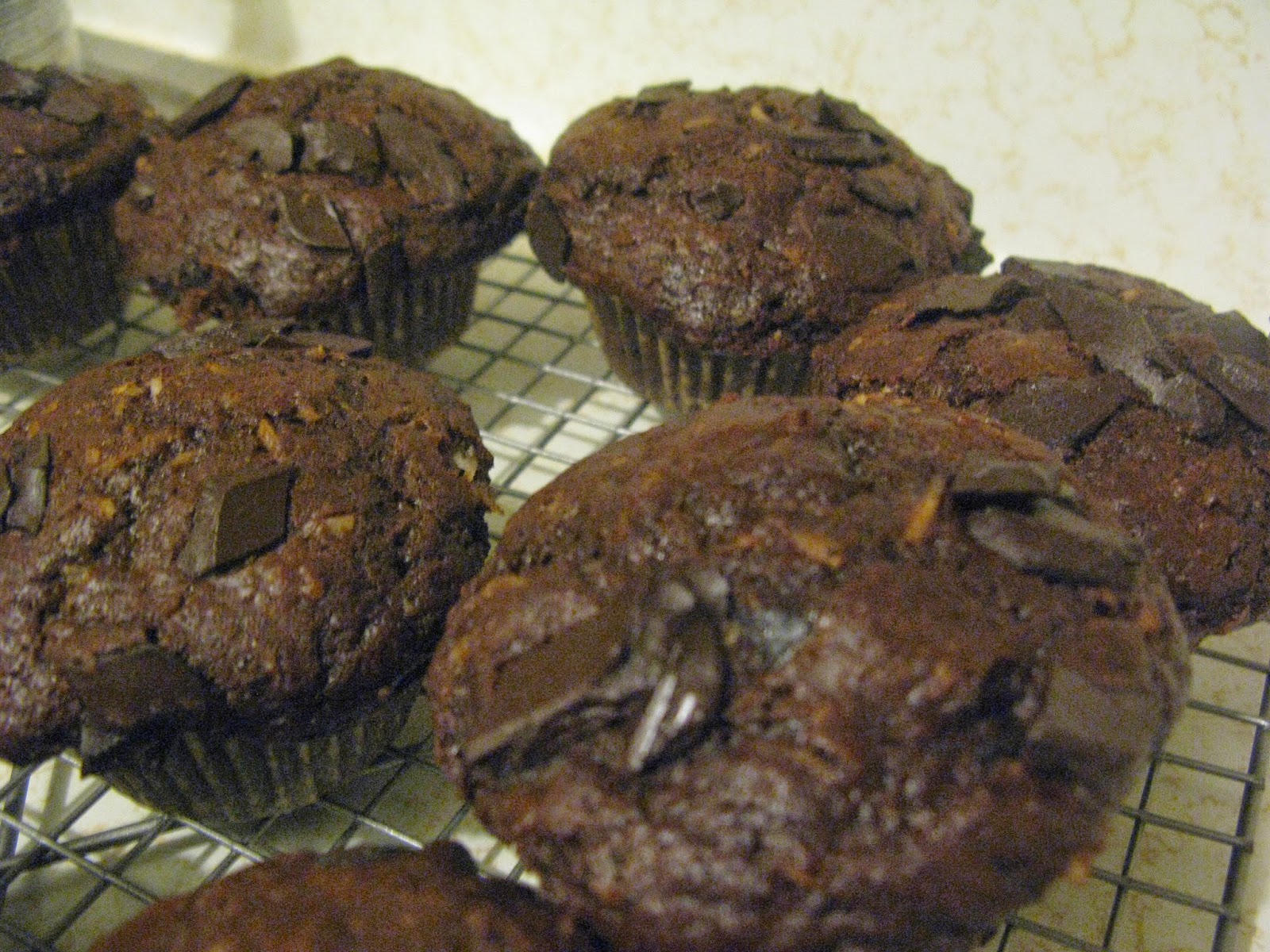 Laura's Culinary Adventures: German Chocolate Muffin