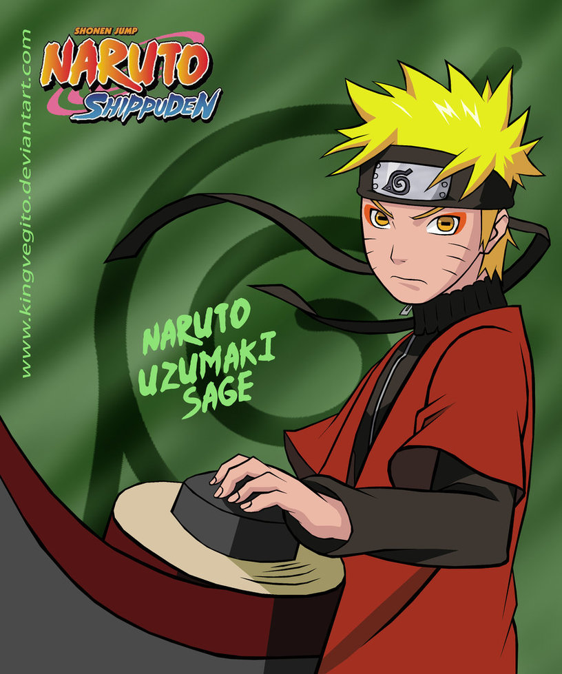 Presentation of these naruto sage mode wallpapers