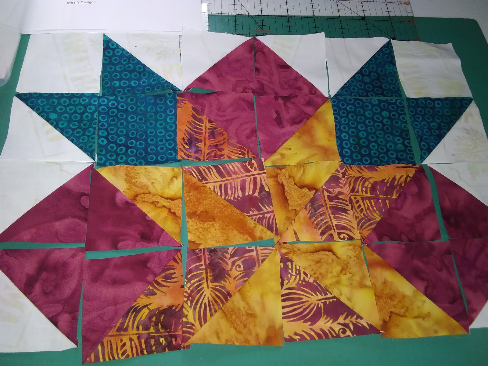 Happily Stitching Along: Road to Oklahoma quilt