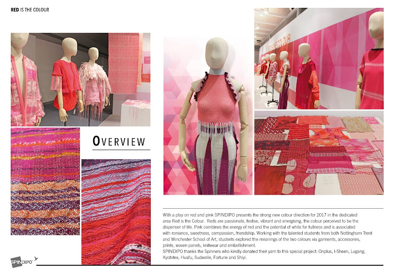 FASHION VIGNETTE: TRENDS // SPIN EXPO - RED IS THE COLOUR . 2017