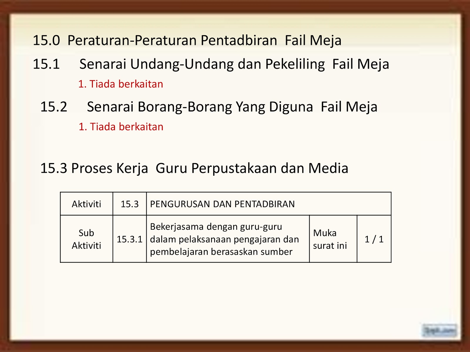 Pusat Sumber STARS: FAIL MEJA GPM