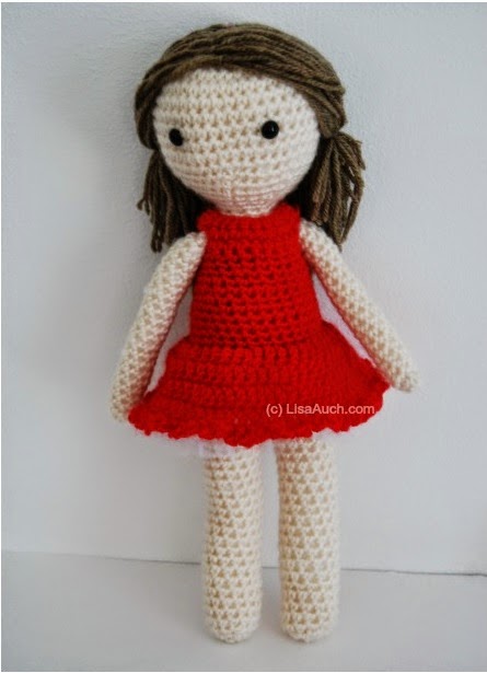 Free Crochet Amigurumi Doll Pattern (Basic Crochet Doll Pattern) | FREE ...