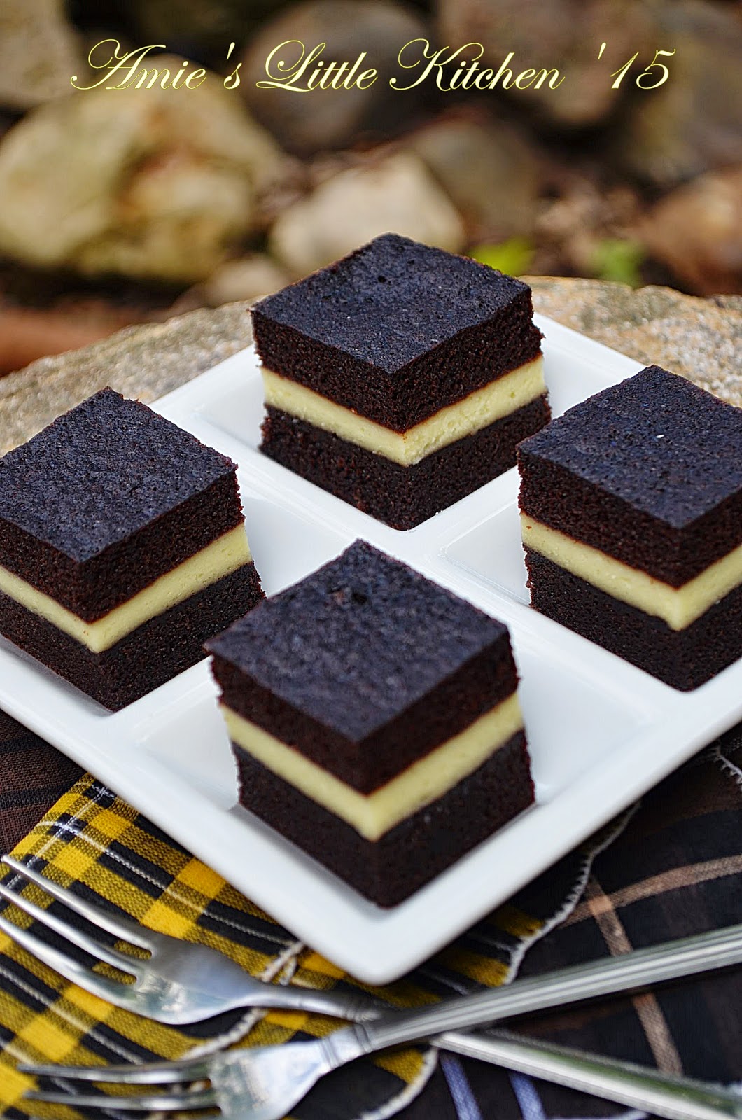 Kek Lapis Kukus Cream Cheese by Amie's Little Kitchen