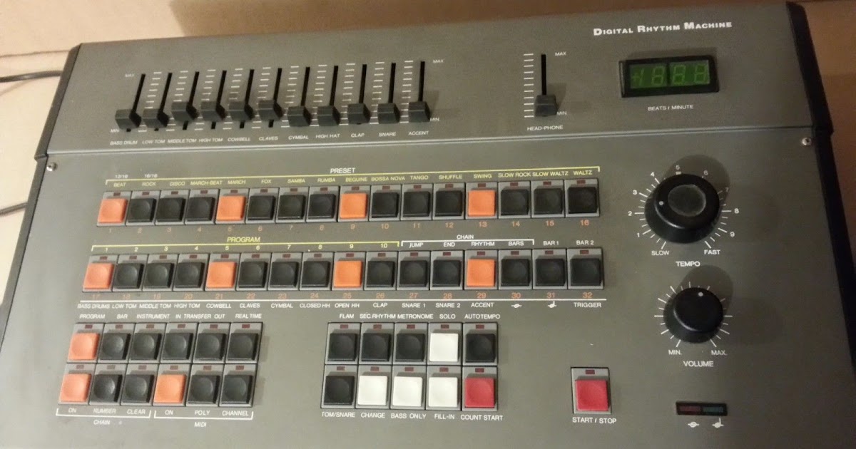 MATRIXSYNTH: Vermona DRM 1 Vintage Analog Drum Machine Synthesizer