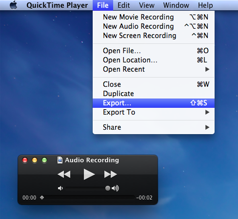 Did You Know? QuickTime Recordings