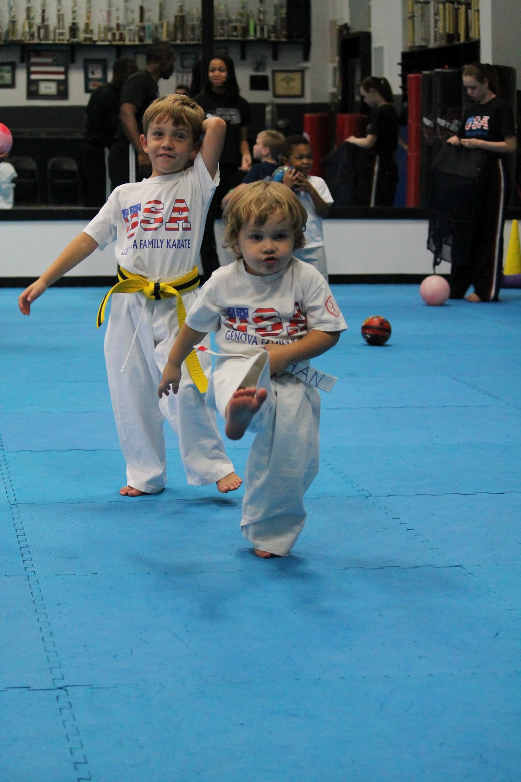 Burbank Bits: Ethan's First Official Karate Class