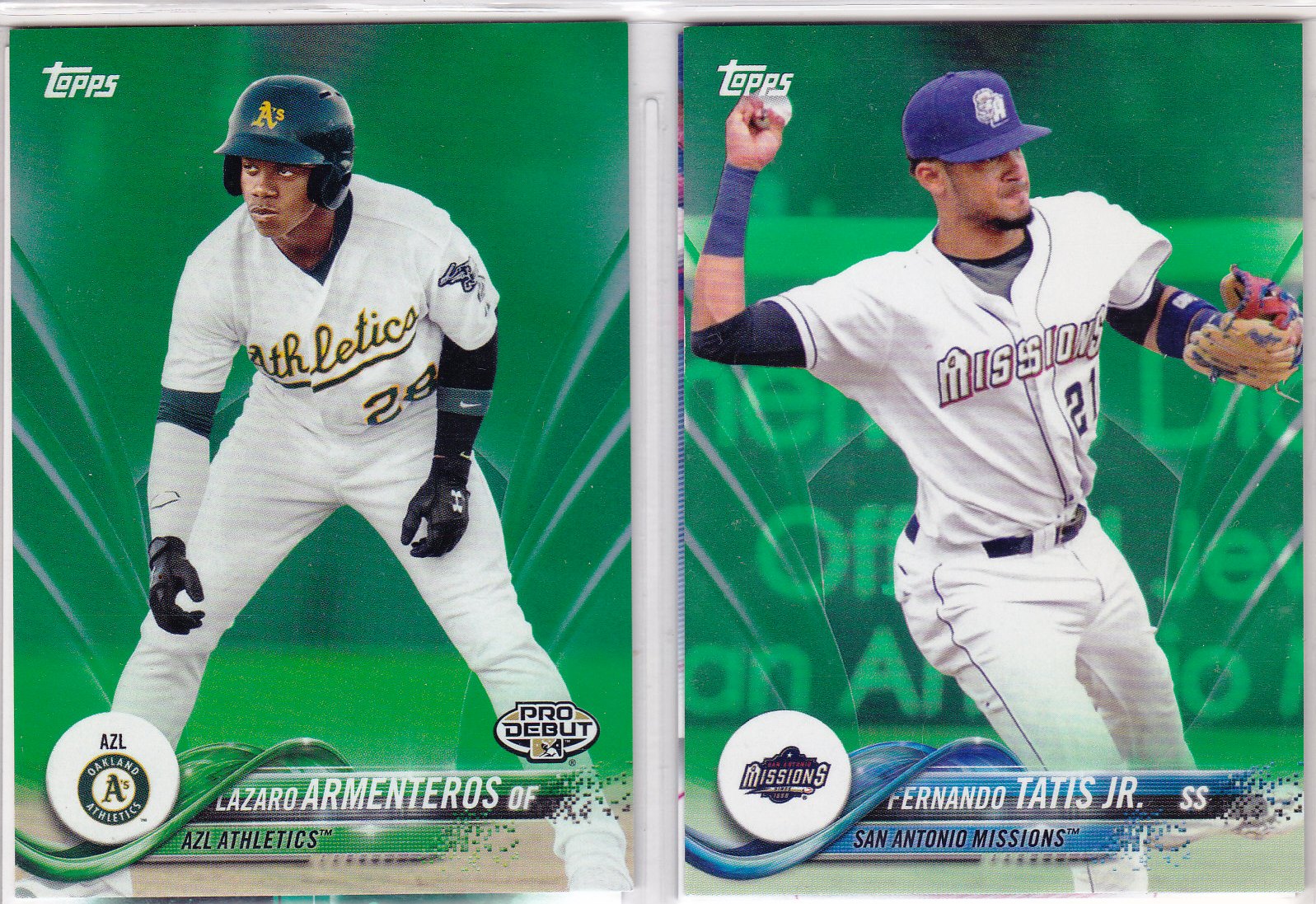 2018 Topps Pro Debut Baseball Review - A set right on time for summer ...