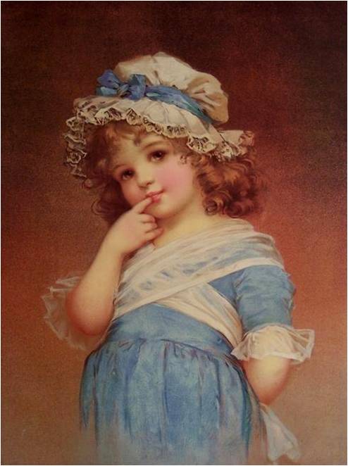 AMARNA IMAGENS: PINTURAS DE MENINAS