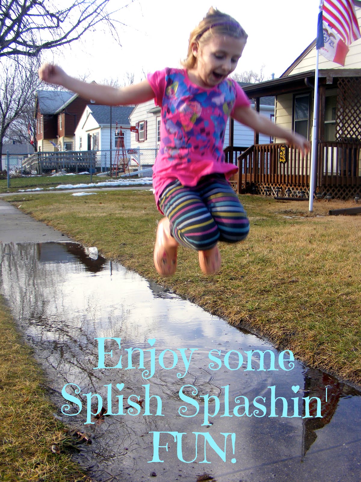 Chatting Over Chocolate: Happy National Step in a Puddle and Splash ...