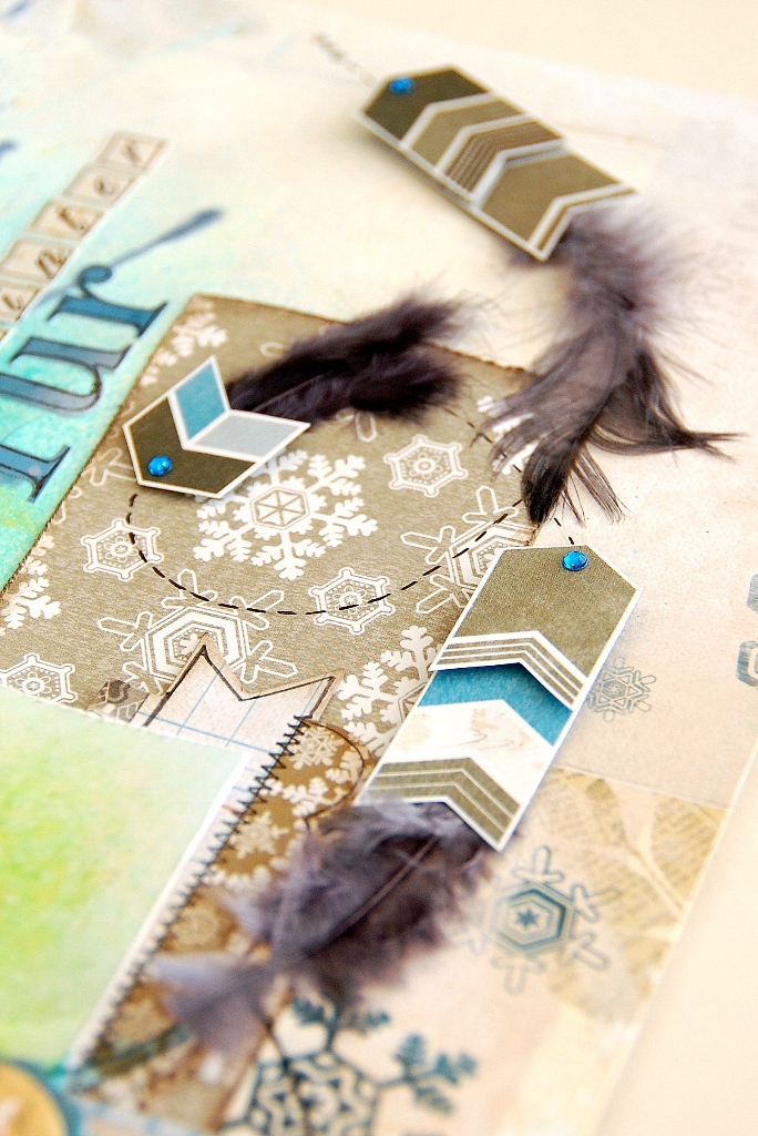 Scrapperlicious: Winter Fur Layout