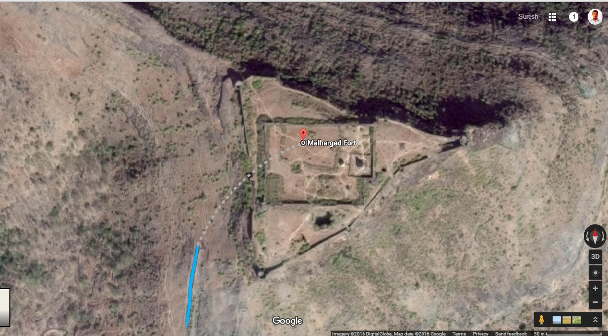 My Treks n Tours: Malhargad Trek -The Last Fort of Maratha Empire