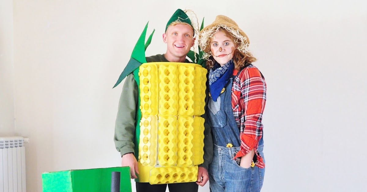 Homemade Corn Costume