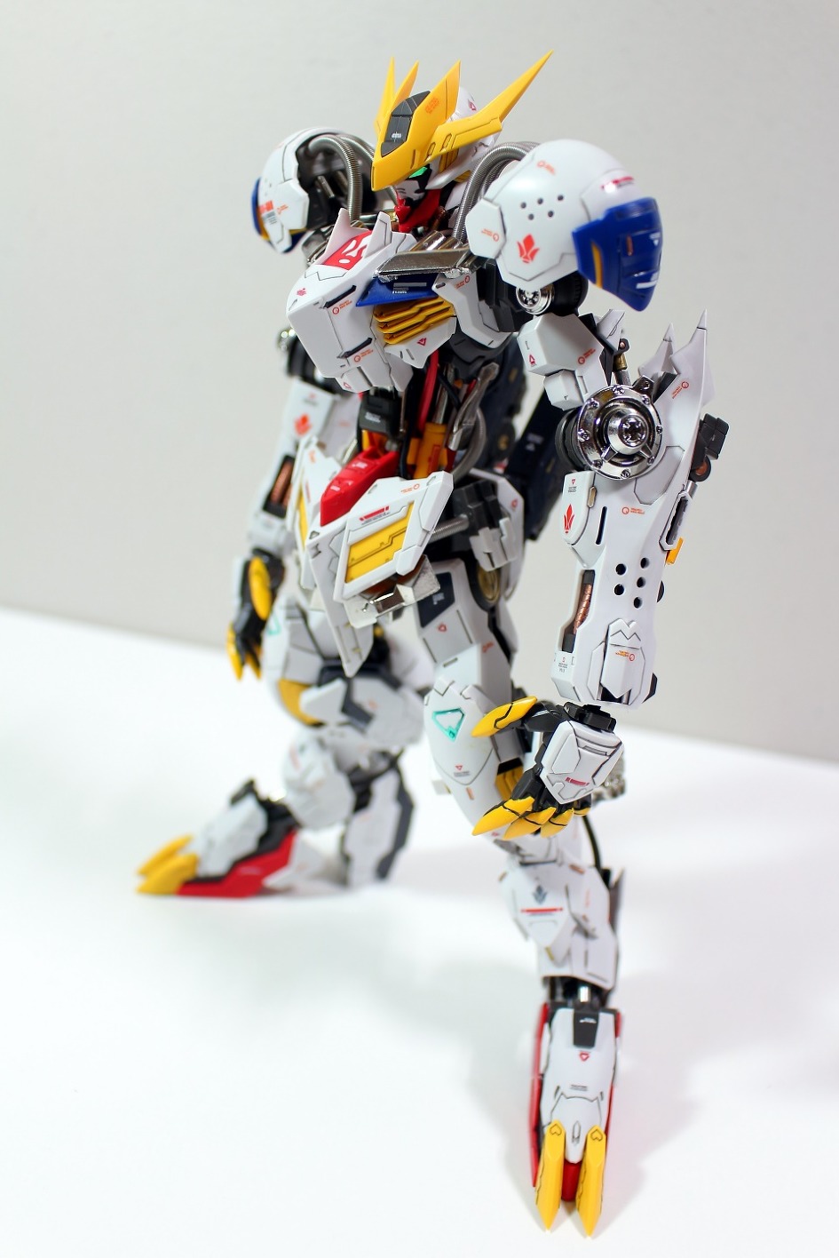 Custom Build: 1/100 Full Mechanics Gundam Barbatos Lupus Rex [Improved ...