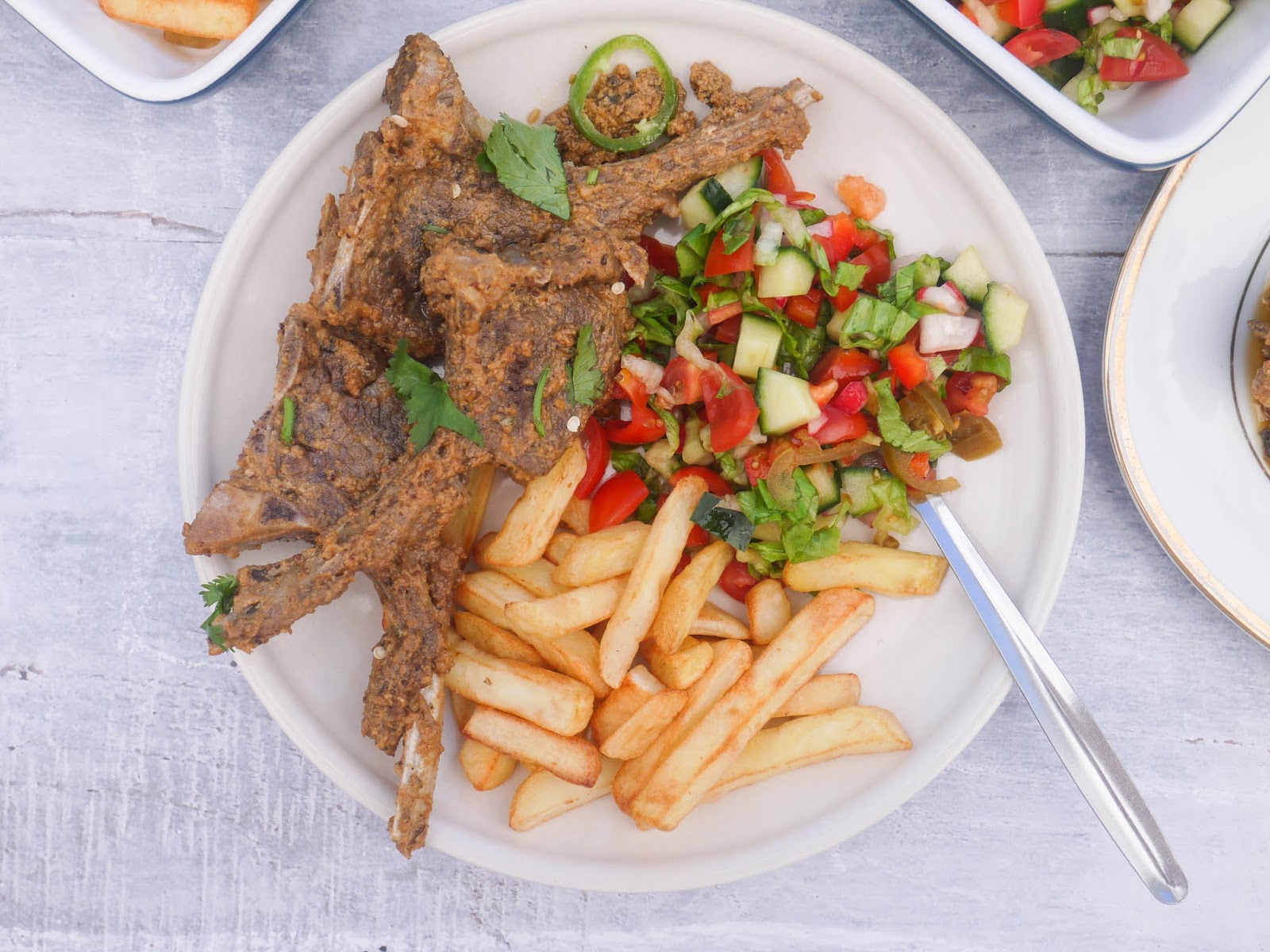 This Muslim Girl Bakes: Masala Lamb Chops.