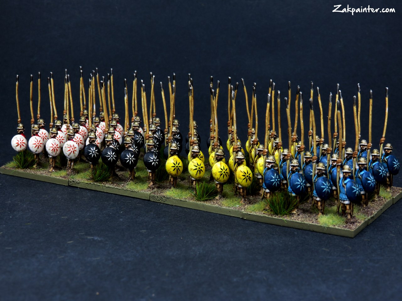 ZakGallery: Painted 15 GRAECO-BACTRIAN army
