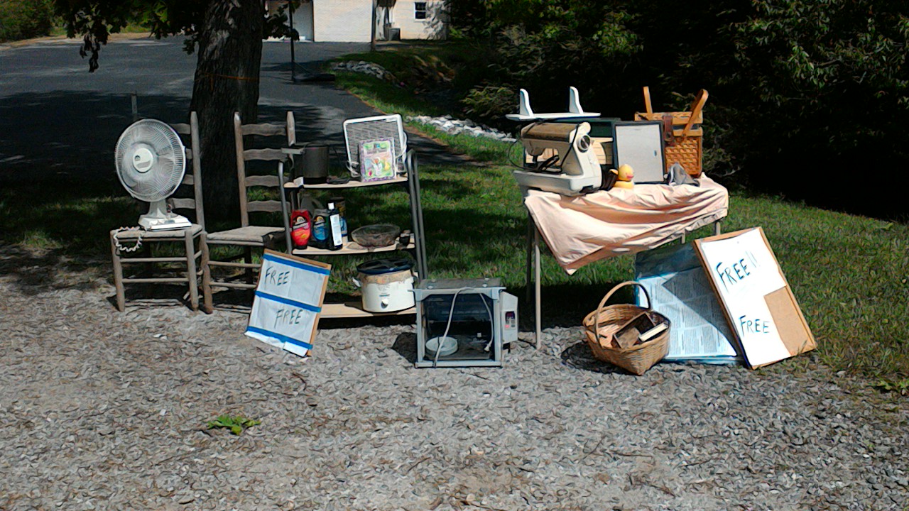 Diligence in our Home: Getting Rid of Stuff and the Removal of the ...