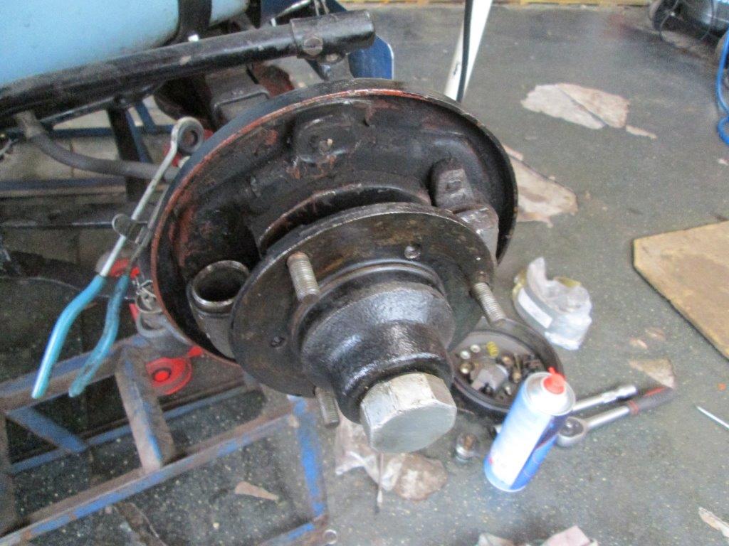 RustyDaytrips.nl: Austin Seven Brakes