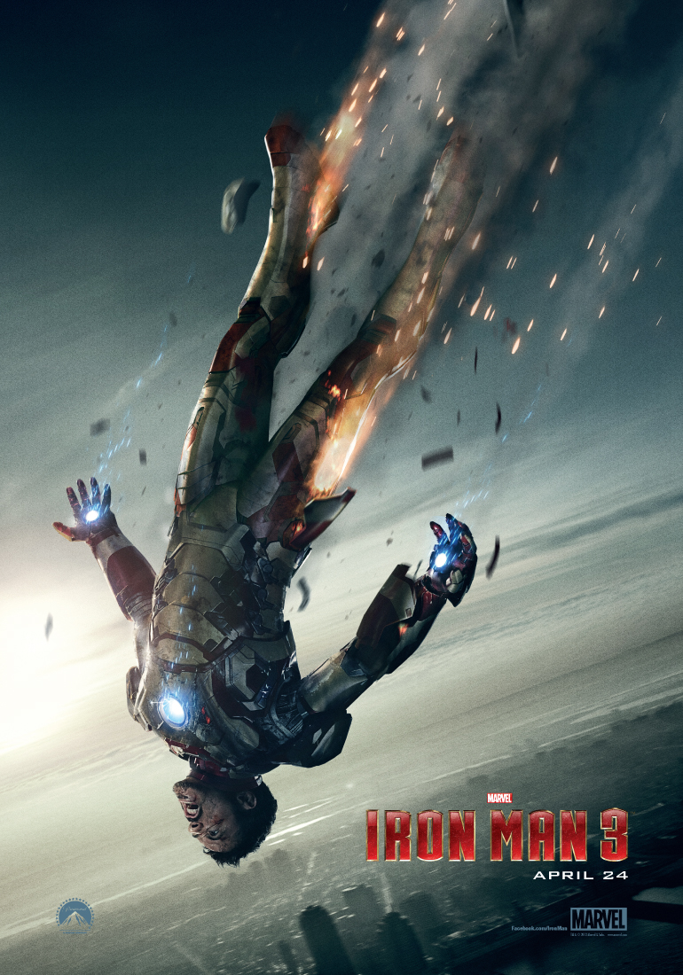 New "Iron Man 3" Poster and Superbowl Spot Teaser!! - Film Geek Guy