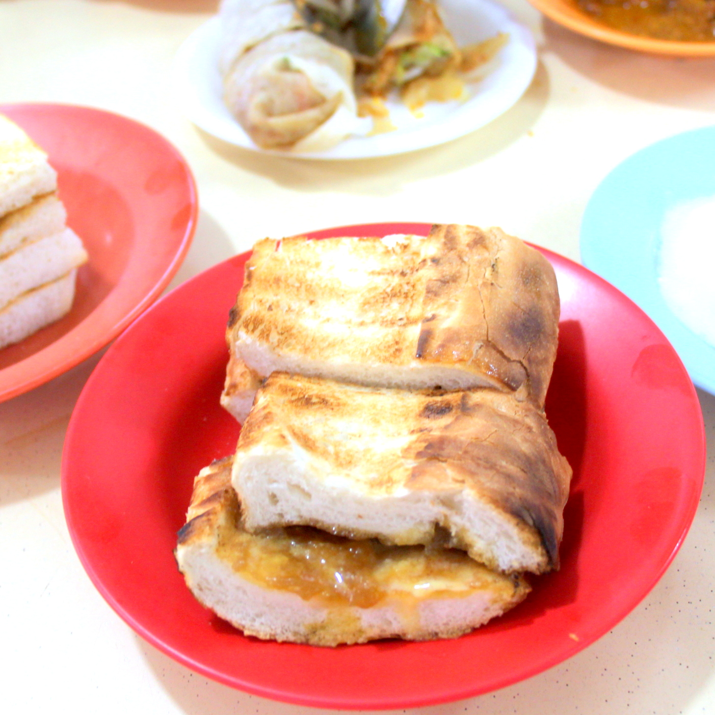 Seng Yan Charcoal Traditional Toast @ Sin Ming Road : 传统炭烤面包 MUST TRY