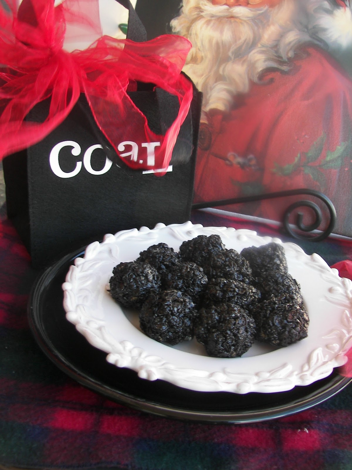 Red Couch Recipes: Coal from Santa