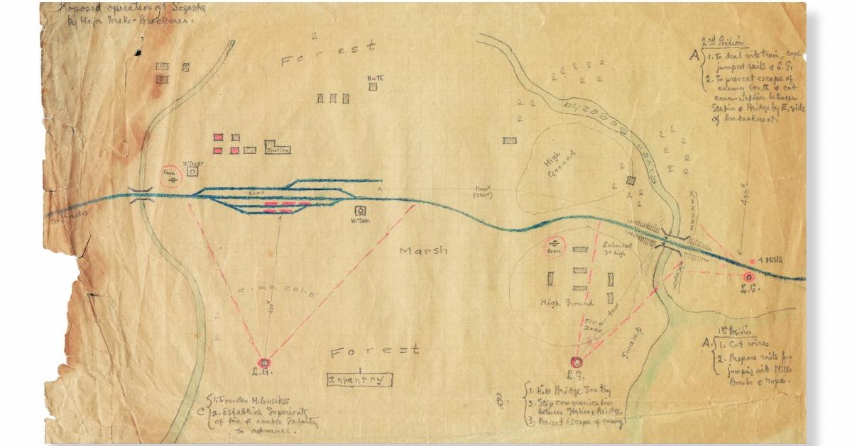 Map of the Week: A Plan for a Canadian Attack on Russia, 1919