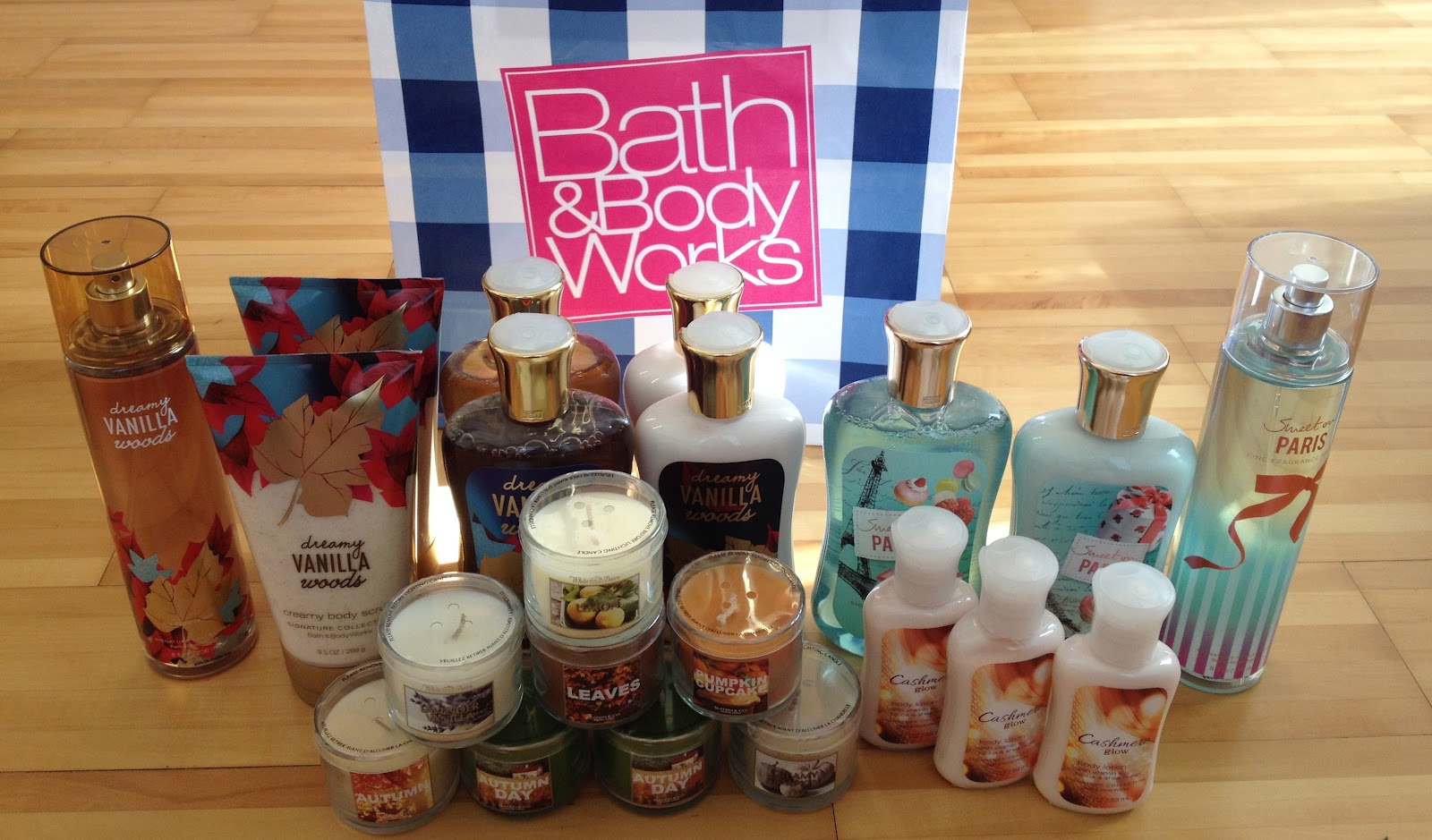 Dreams of scented wax: Bath & Body Works haul