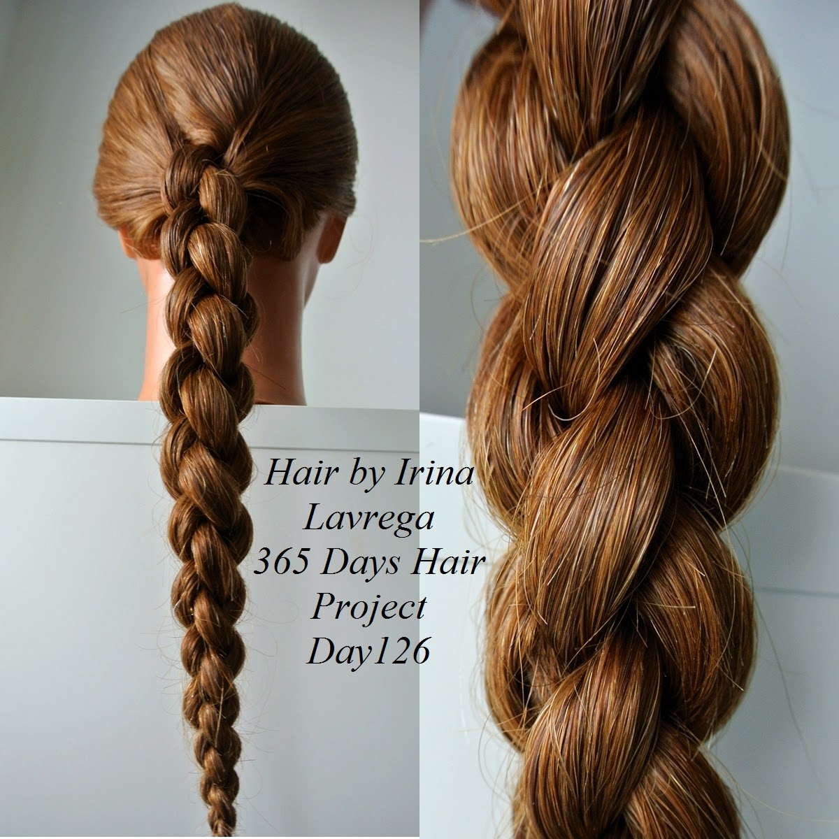 Hair by Irina Lavrega: 365 Days Hair Project Day126/DKNY chain braid