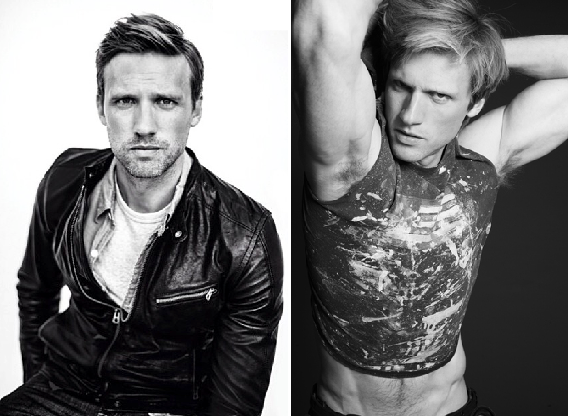 my new plaid pants: Gratuitous Teddy Sears