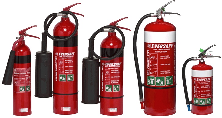 Tabung alat pemadam api portable