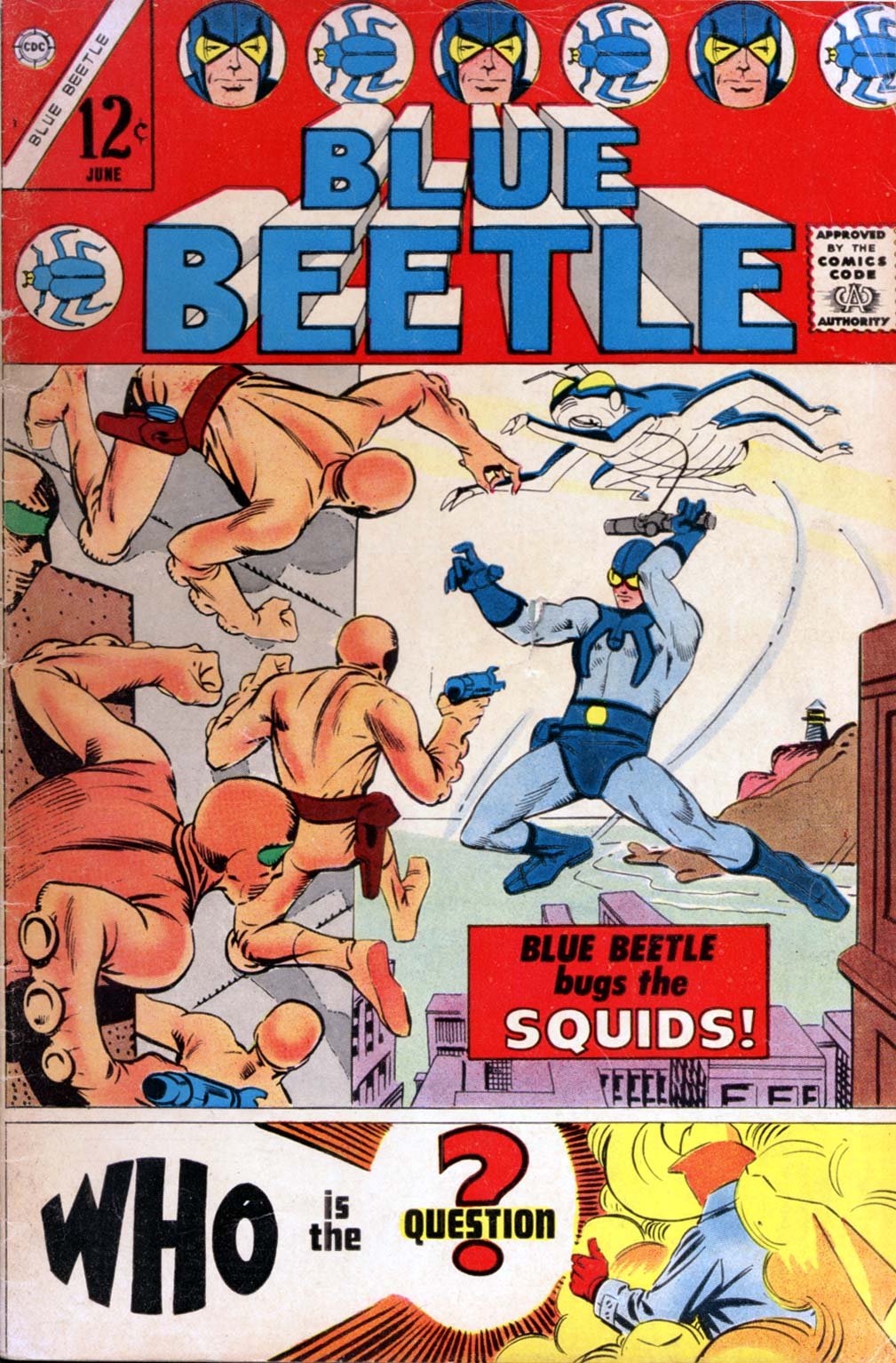 Dave's Comics: SOMETHING BLUE