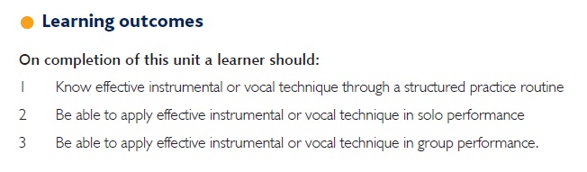 Music Performance Techniques