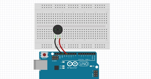 Sam's Neat Project Blog CODE: Piezo Buzzer: Code and Fritzing