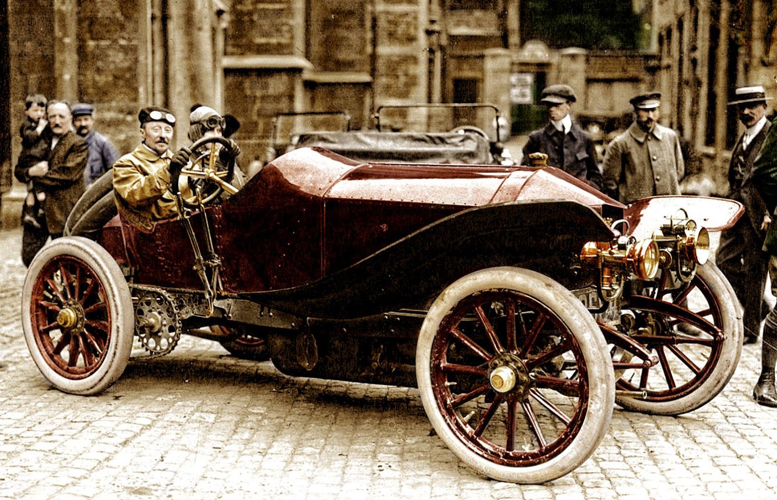 Just A Car Guy: incredible colorized photos of the first 2 decades of ...
